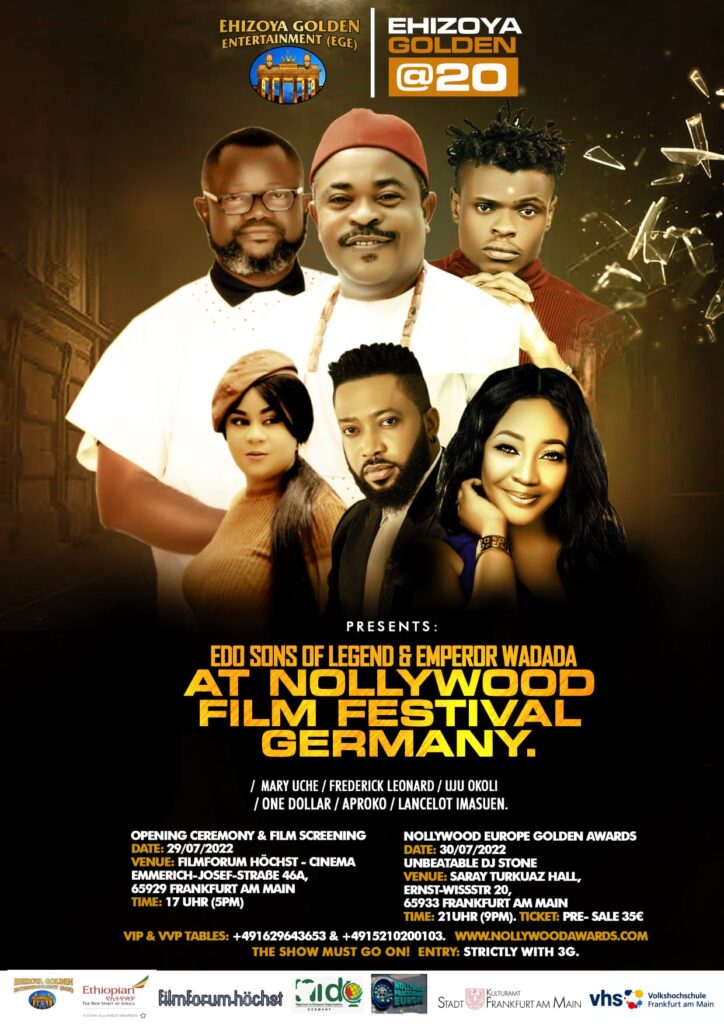 TOP NOTCH NOLLYWOOD ACTORS SET FOR 20TH NOLLYWOOD FILM FESTIVAL IN ...