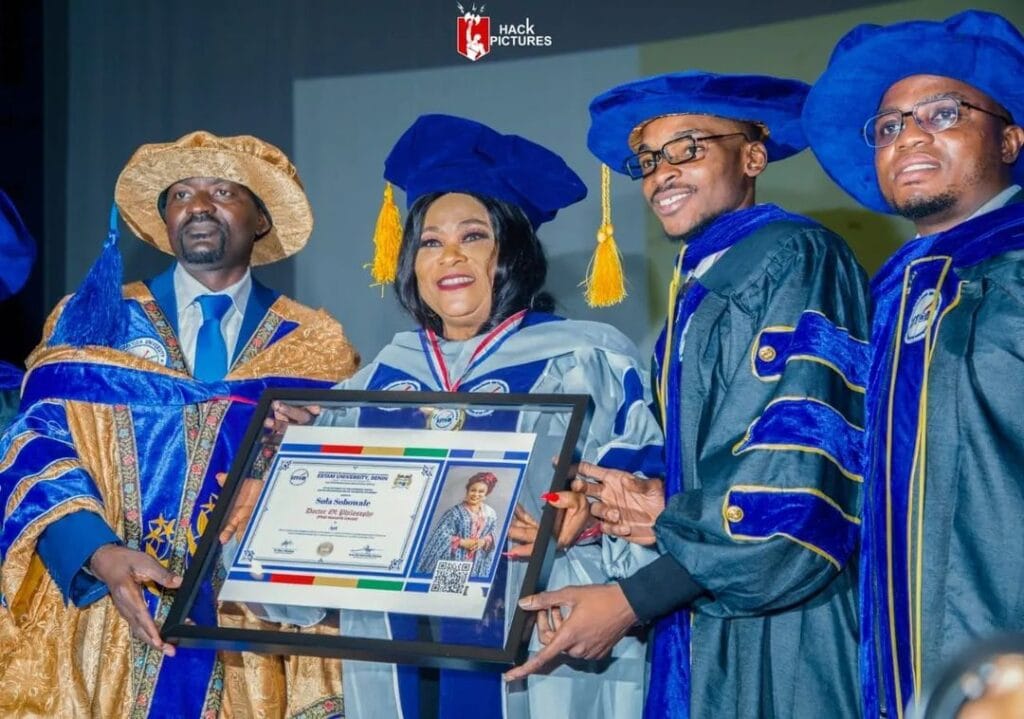 Sola Sobowale Bags Honourary Doctorate Degree From Estam University ...