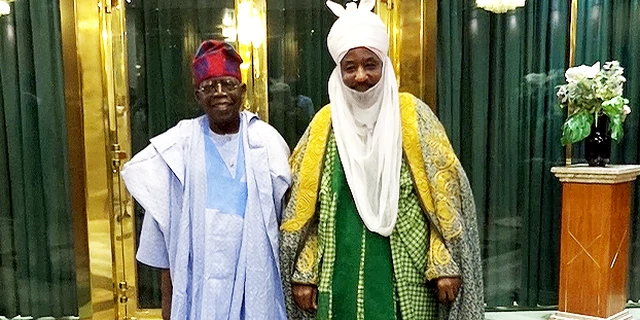 Sanusi briefs Tinubu about meeting with Niger military leaders ... Sanusi briefs Tinubu about meeting with Niger military leaders ...