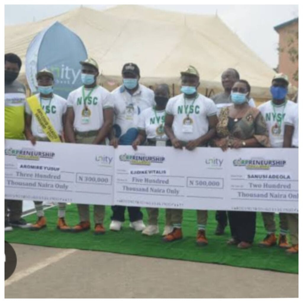 Unity Bank Uplifts Corpreneurship Prize Money To N16 Million Per Stream ...
