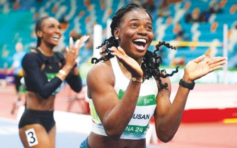 Tobi Amusan's dream finally comes alive as she becomes the fastest ...