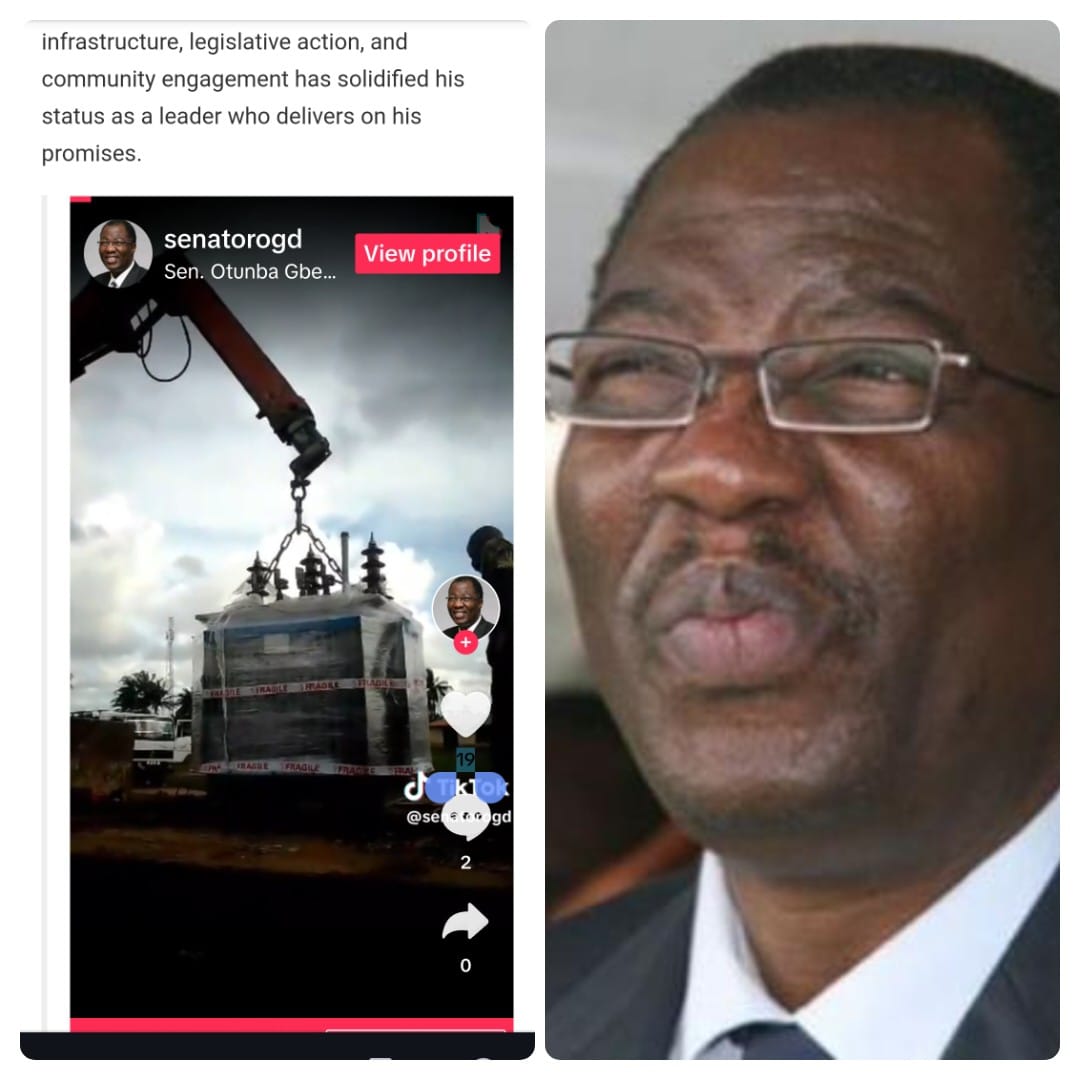 Senator Gbenga Daniel Fulfills Promise To Sotubo, Ijagun People, Others ...