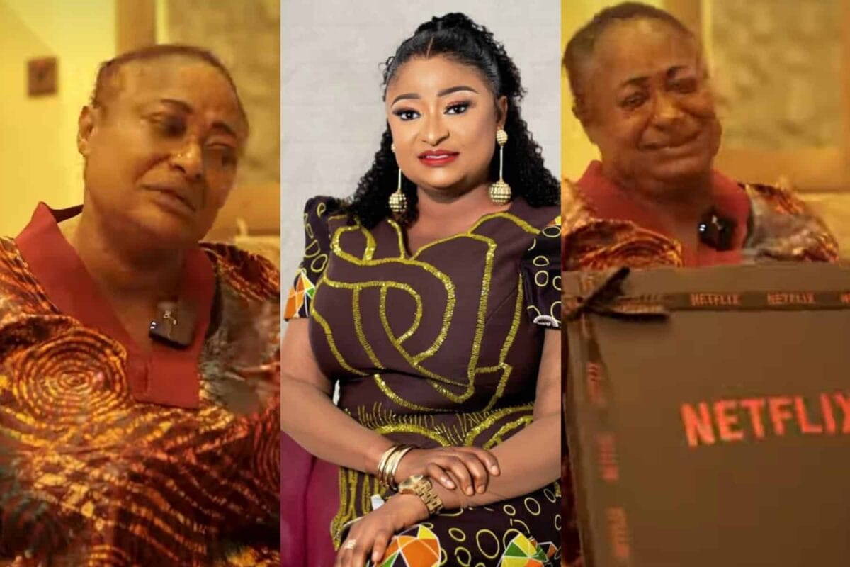 Ronke Oshodi Oke becomes emotional as she got surprise gift from ...