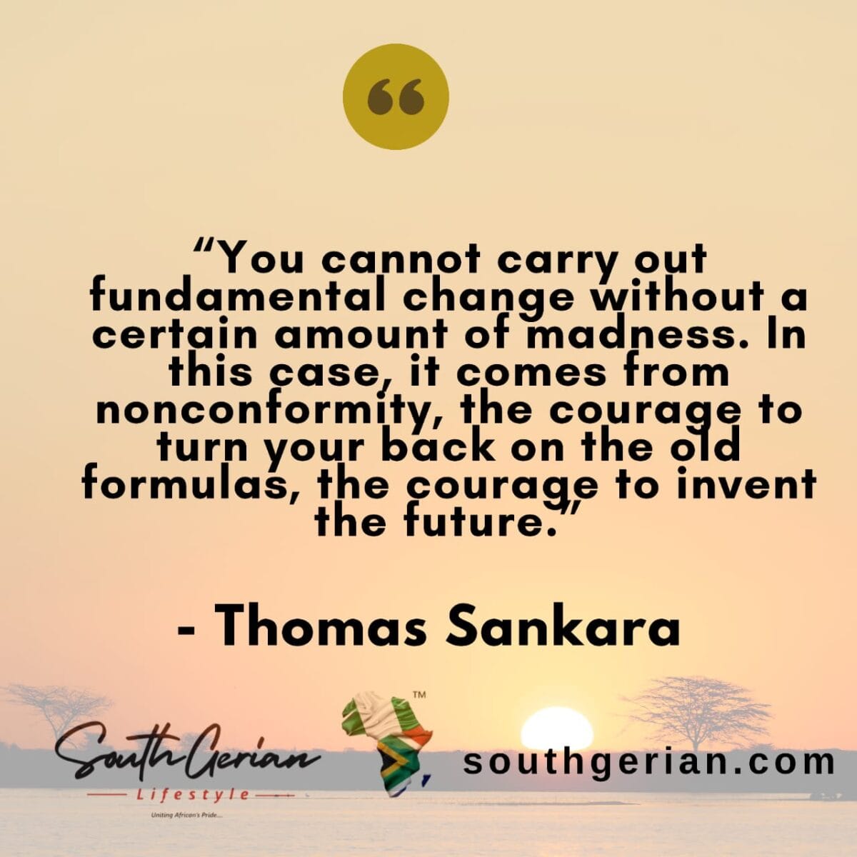 The Upright Man: A Brief Story of Thomas Sankara - Megastar Magazine