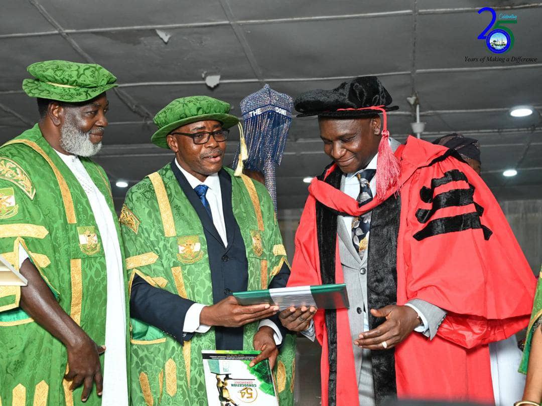 UNN Confers Doctor of Public Administration Degree on NDDC Boss Ogbuku ...